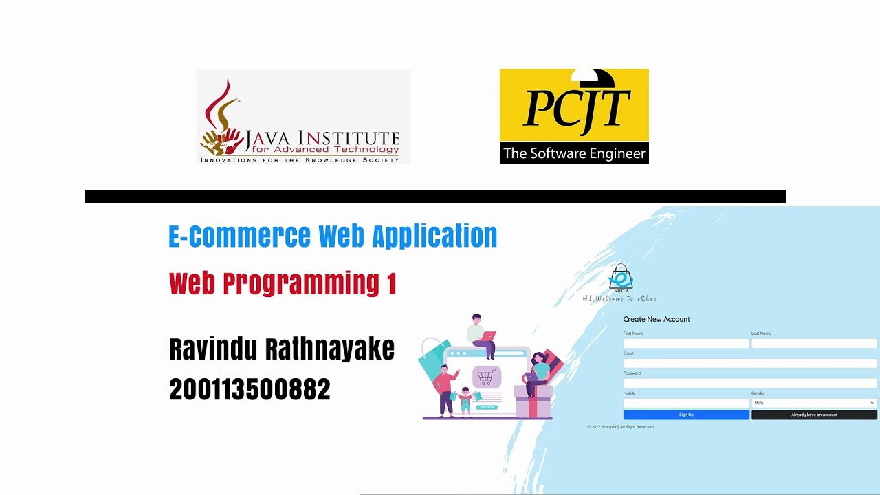 Web Project Task 04 _ 1st Year _ Semester 01 _ Java Institute _ Ravindu ...