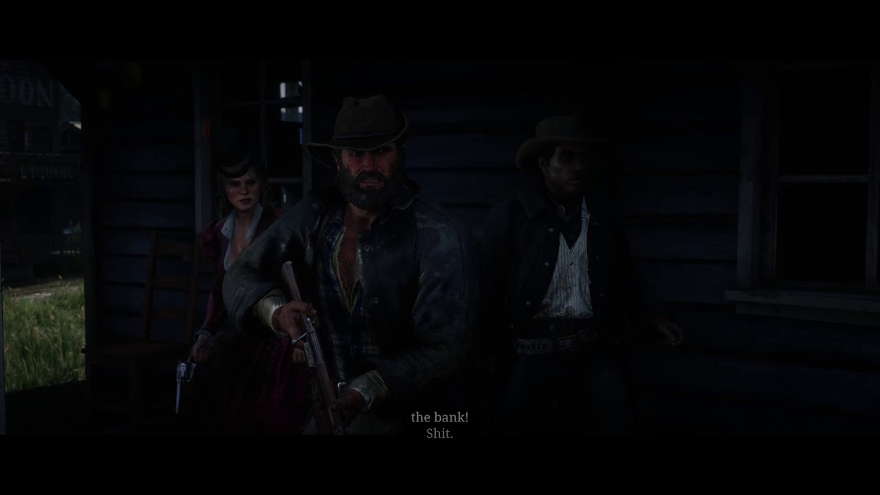 Red Dead Redemption 2 - Bank Robbery - YouTube