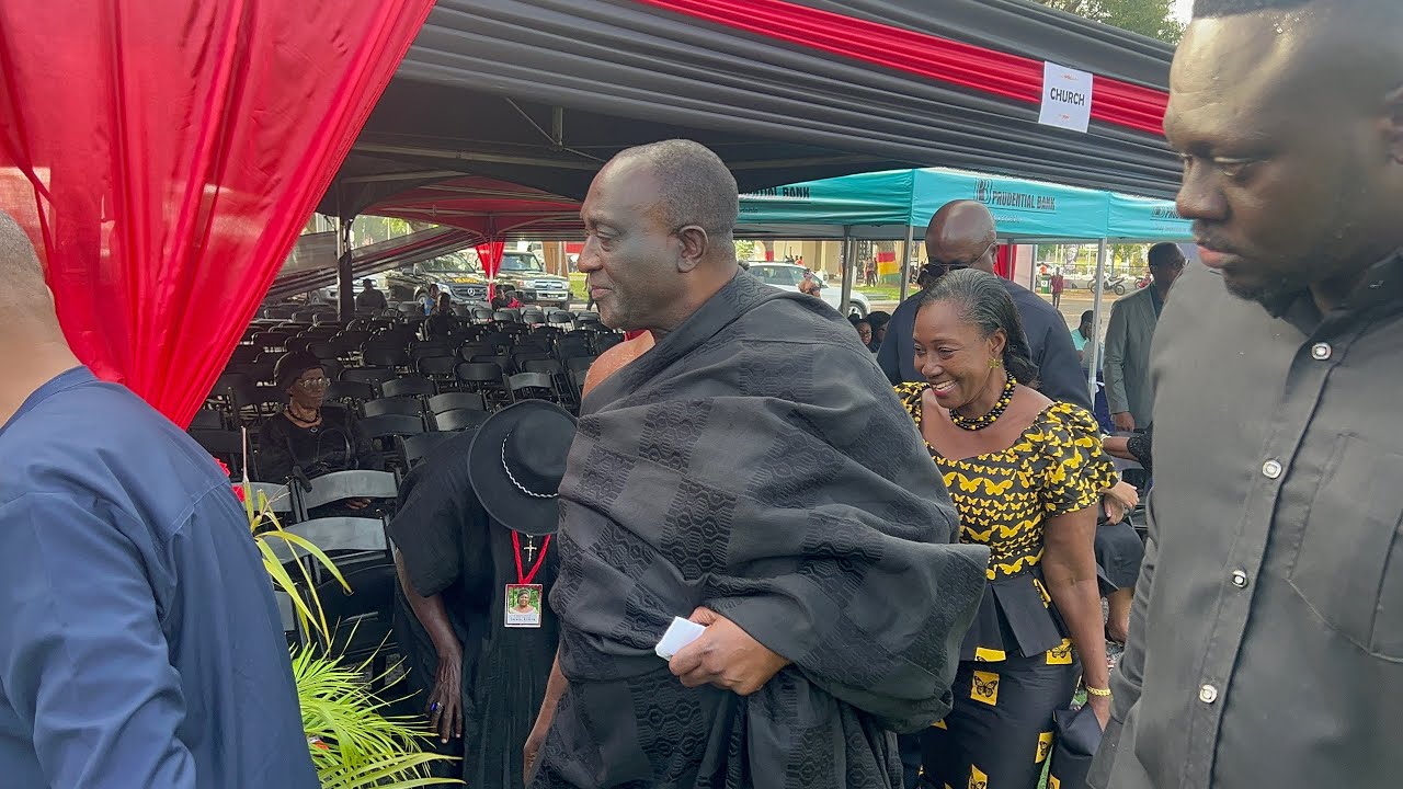 Watch how Allan Cash n his Butterfly Team Arrived At The Bury of the ...