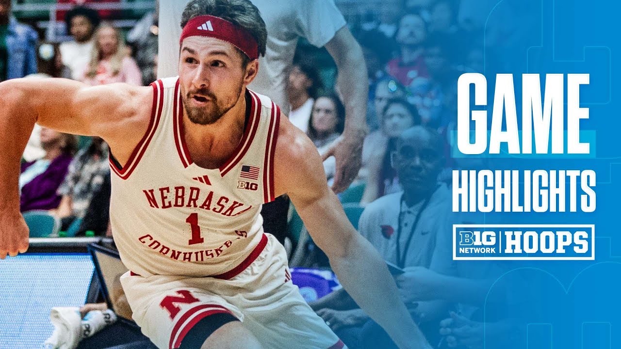 Nebraska vs. Oregon State | HIGHLIGHTS | Big Ten Men's Basketball | 12 ...