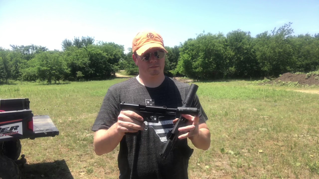 Gemtech Aurora II micro suppressor test fire - YouTube