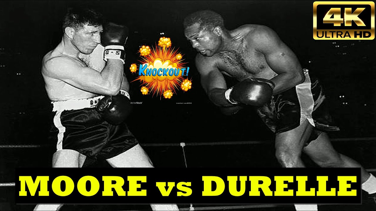 Archie Moore (USA) vs Yvon Durelle (Canada) | KNOCKOUT Fight | 4K Ultra ...
