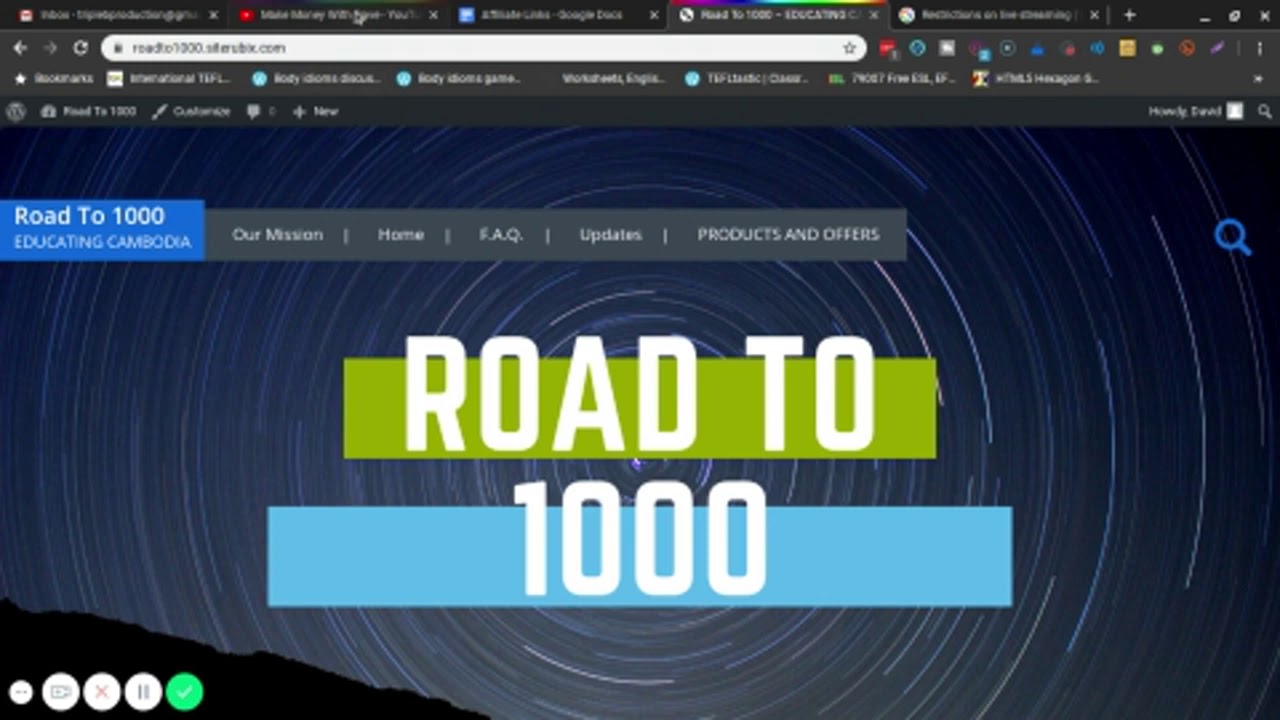 Road To 1000 Update! Can I Live Stream On YouTube....Answered! - YouTube