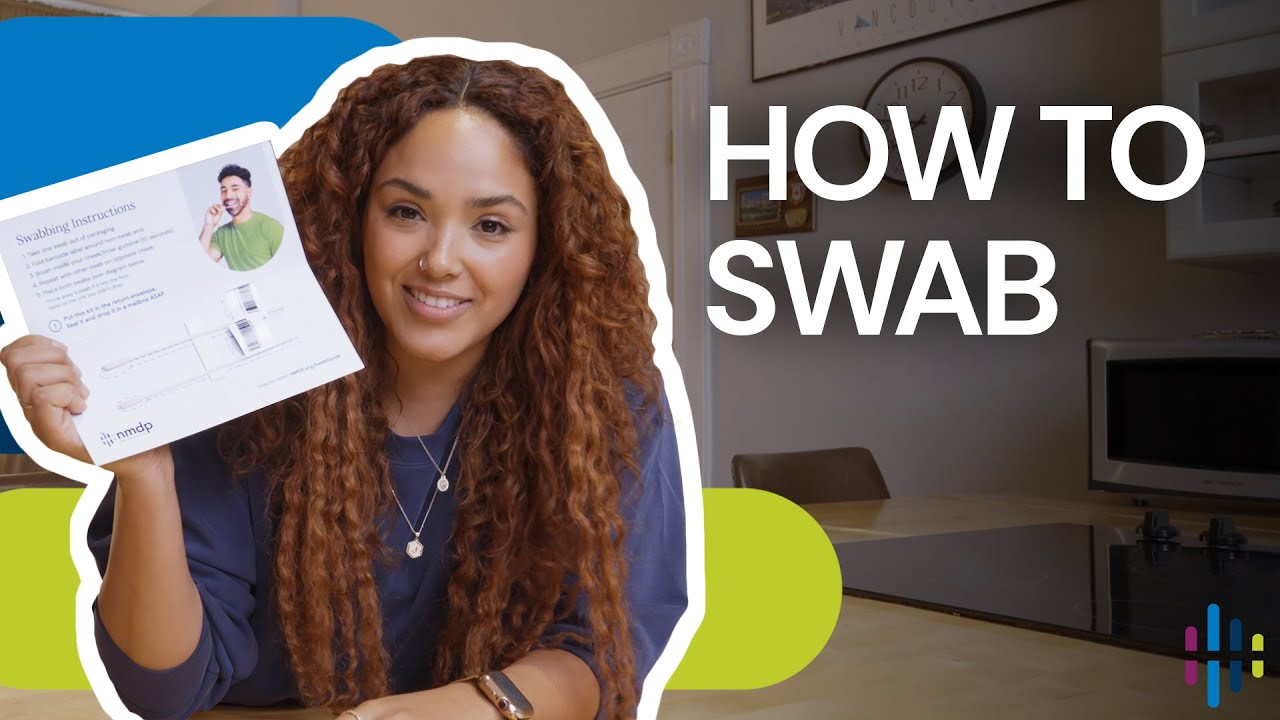 Learn how to do a cheek swab - YouTube