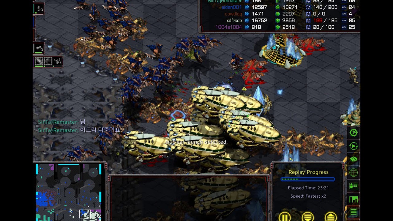 [스타크래프트 전략] 핵 만 하루종일 날리기!! Starcraft Nuclear - YouTube