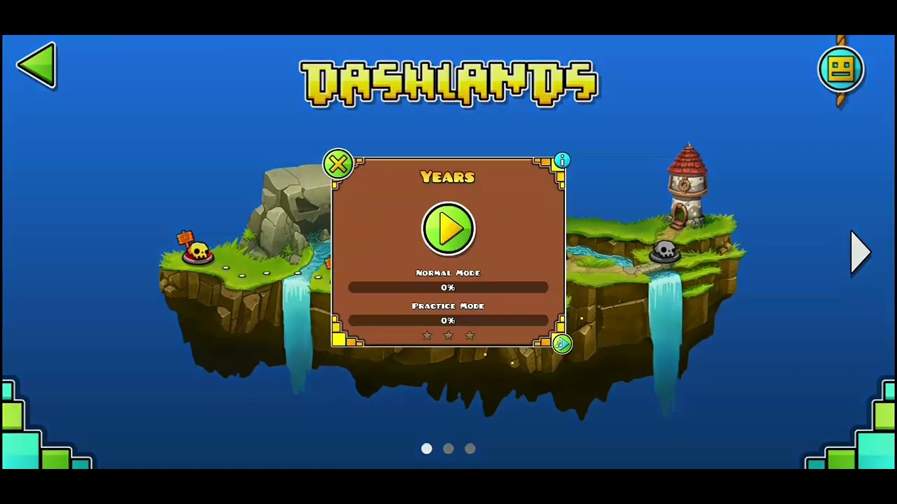 speedrun geometry dash cap1 completo - YouTube