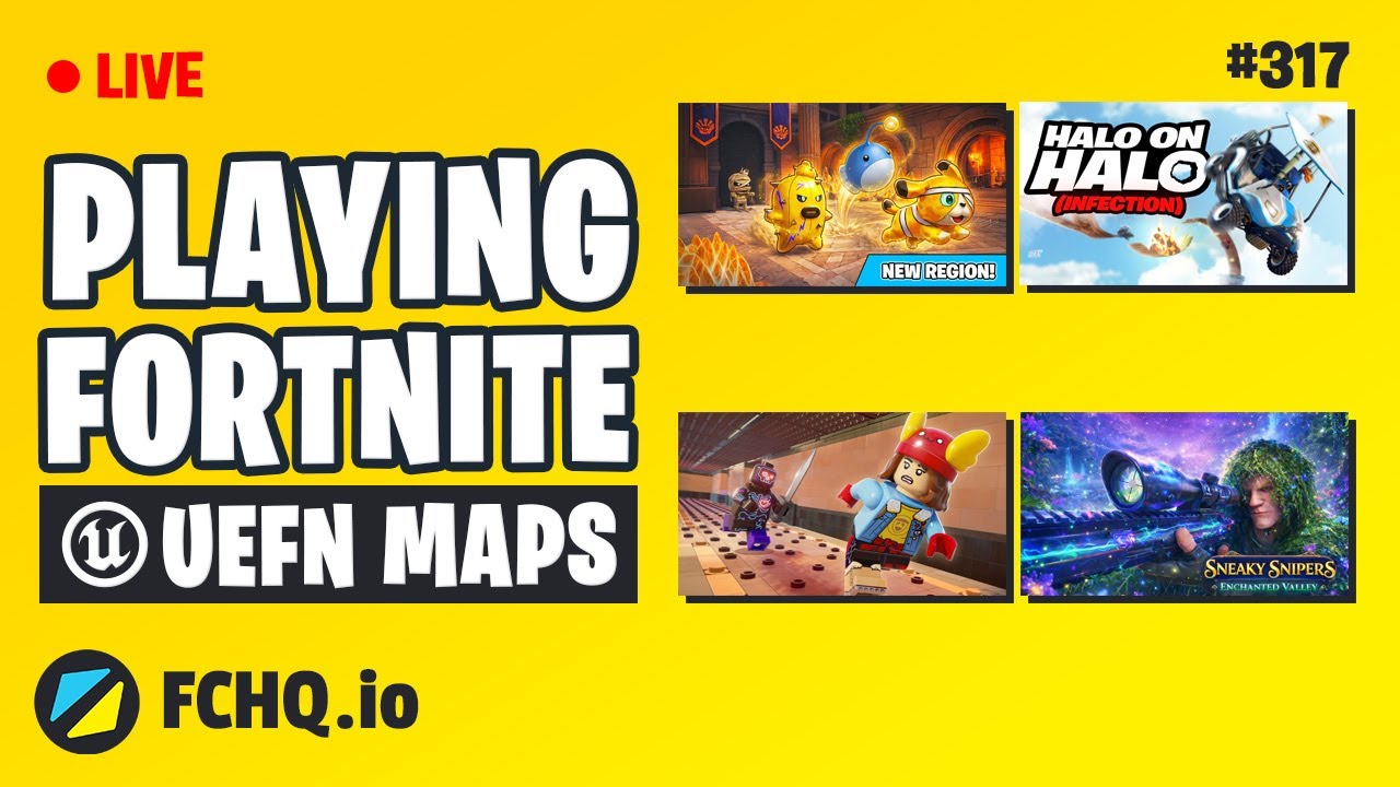 Feature Friday #317 - Playing #UEFN maps! - YouTube