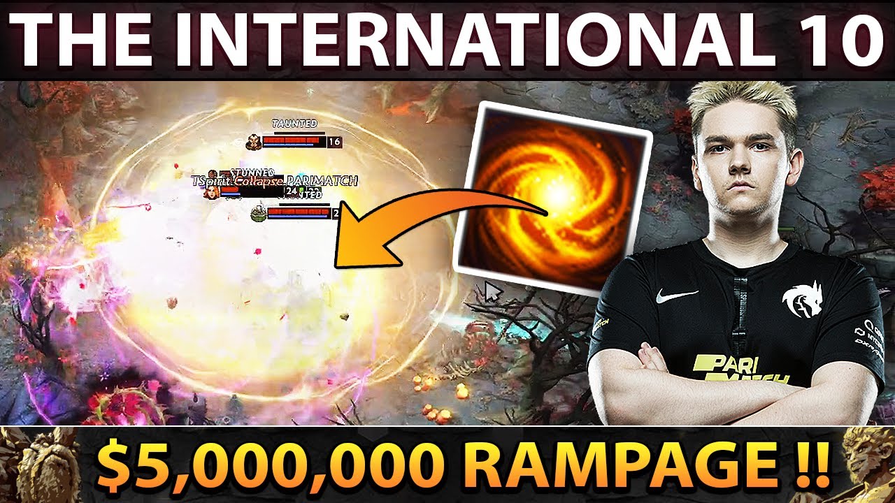 $5,000,000 RAMPAGE !! SECRET vs TEAM SPIRIT TI10 - THE INTERNATIONAL ...