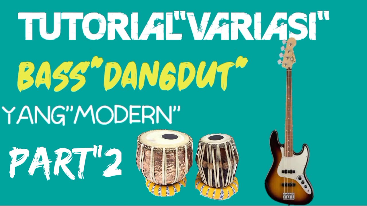 Tutorial variasi Bass dangdut cover bas# dangdut# - YouTube