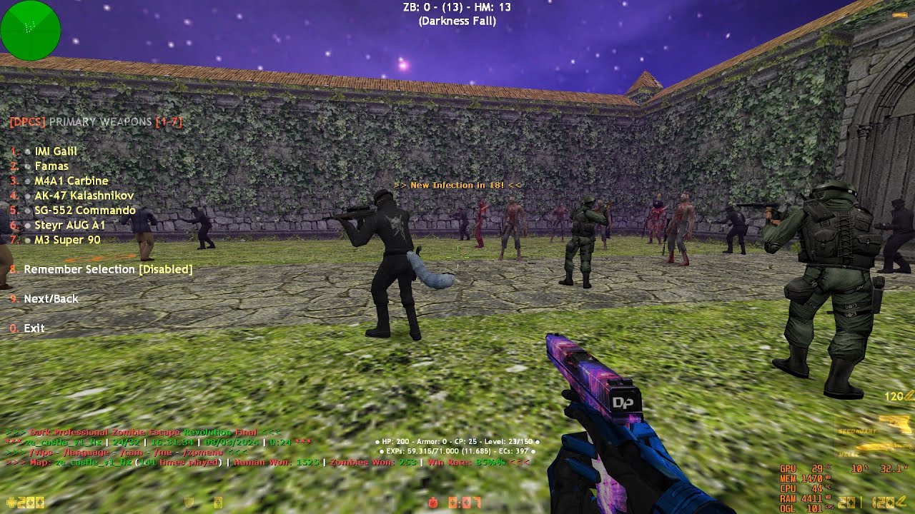 [STREAM] Dark Professional | Zombie Escape Darkness | 2024 #1 - YouTube