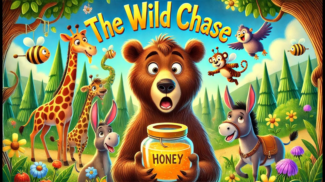 The Wild Chase! | Read Aloud Kids Book | Fun Animal Adventure - YouTube