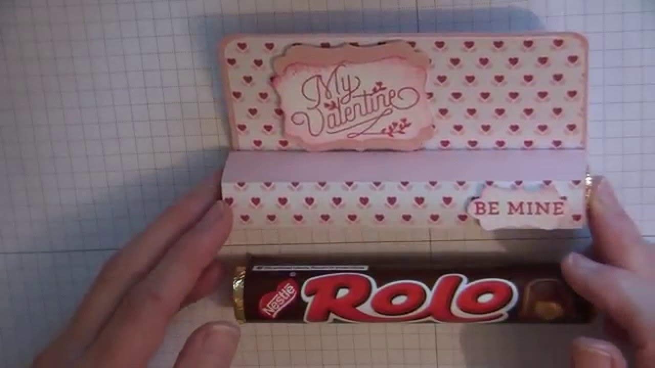 Rolo Gift Holder using Stampin up products - YouTube
