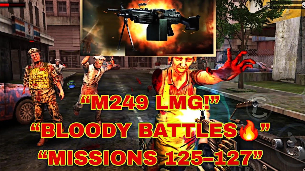 Zombie Fire 3D – Missions 125-127 | M249 LMG vs Savage Zombies ...