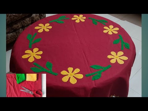 💥new handmade patchwork table cloth|| Patchwork design idea|| zn ...