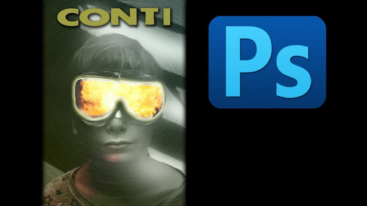 How To Make A Video Game Cover In Photoshop (Command & Conquer) - YouTube