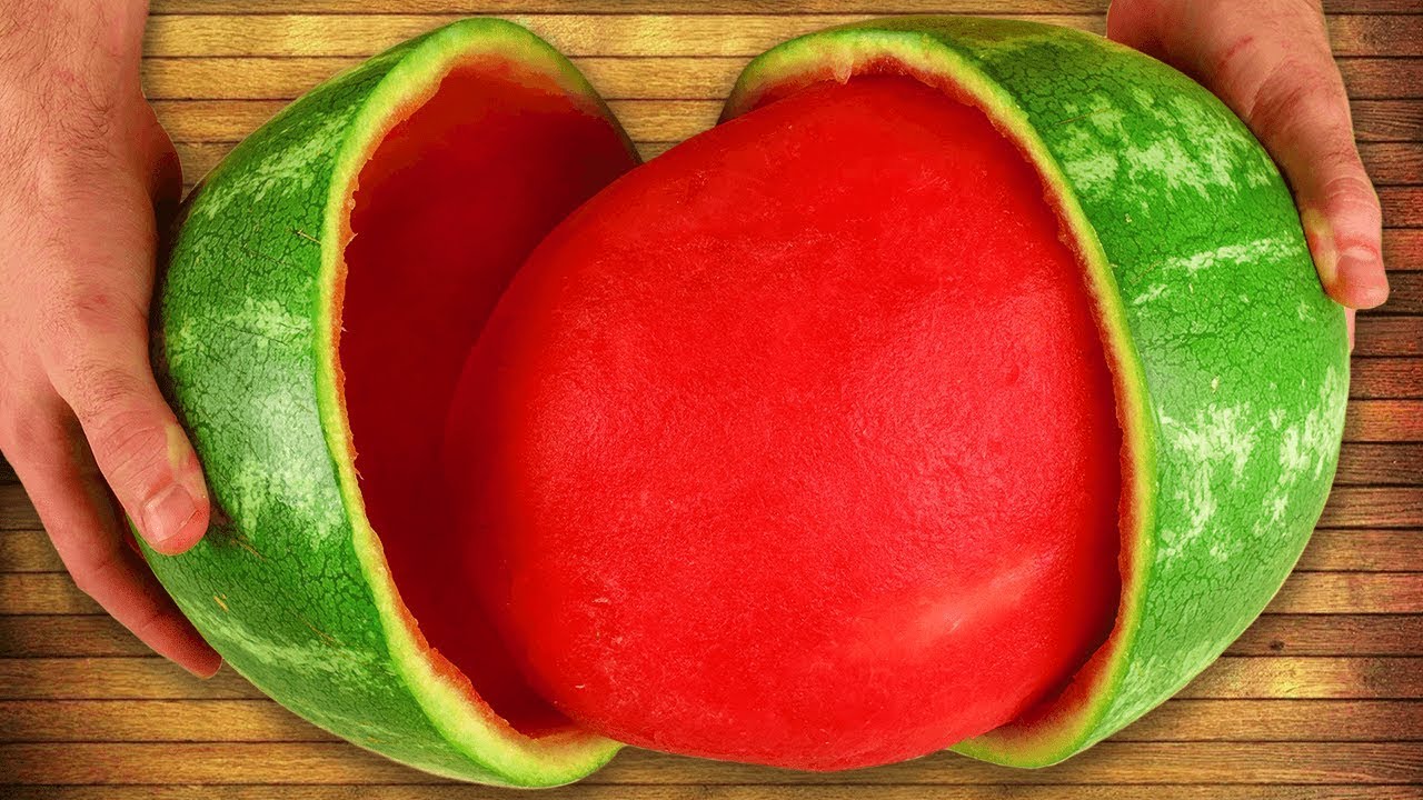 EPIC WATERMELON LIFE HACKS! - YouTube