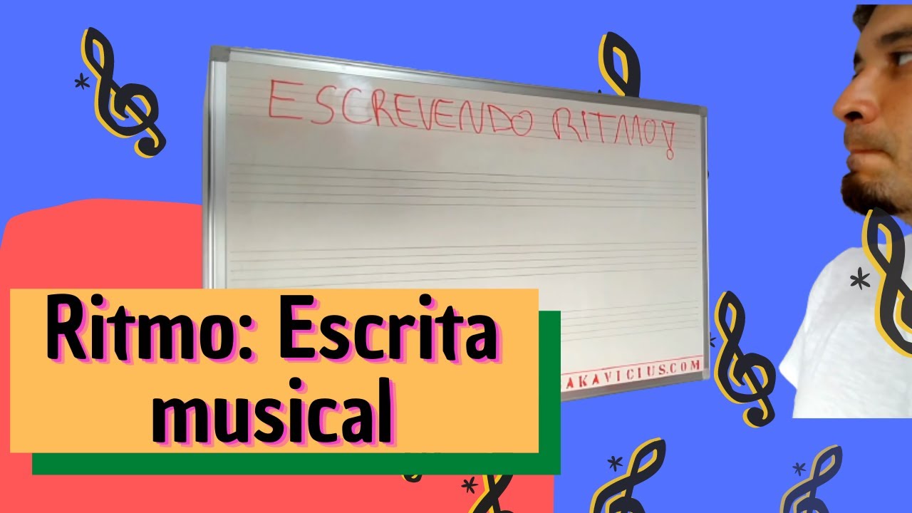 Ritmos musicais - Escrevendo Ritmo na partitura - YouTube