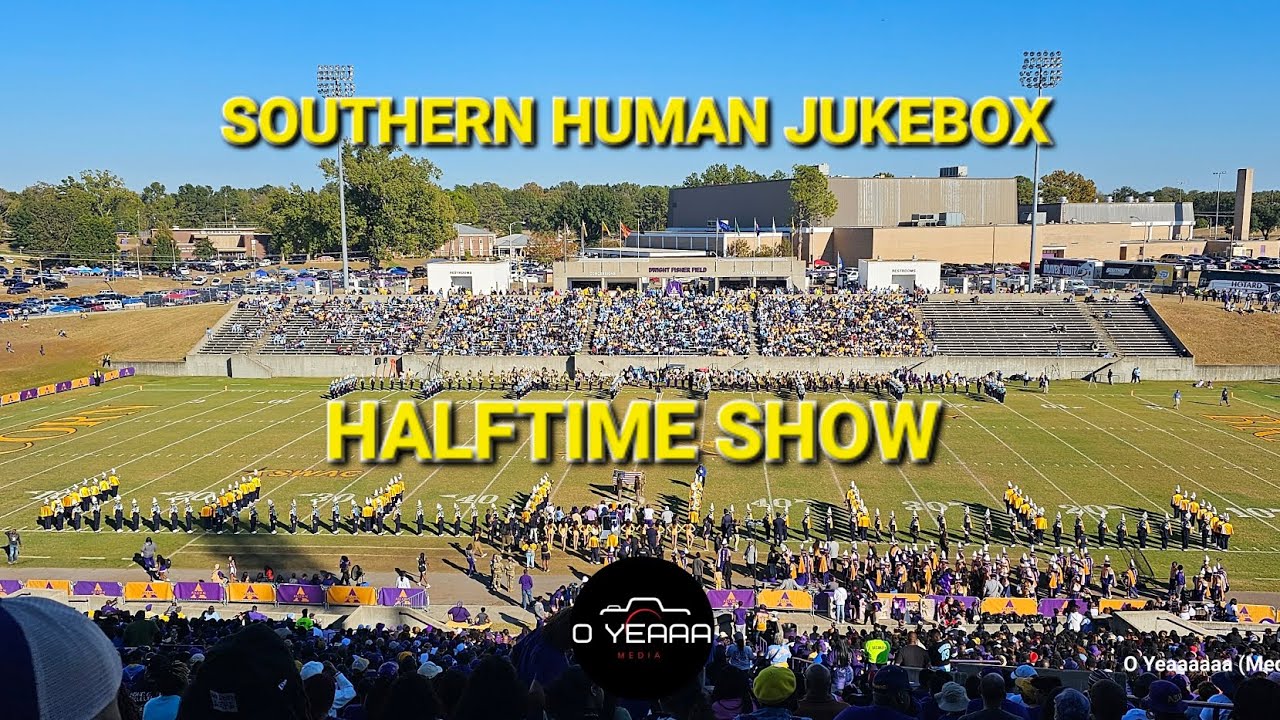 Southern University "The Human Jukebox" Marching Band (Halftime Show ...