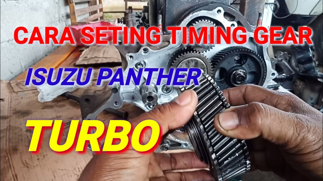 Top timing gear Isuzu Panther Turbo#rbjmotor - YouTube