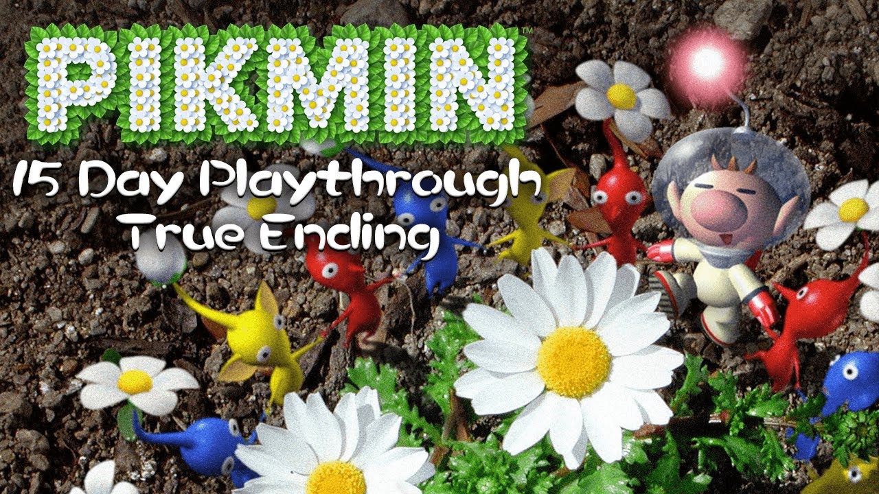 Pikmin - All Ship Parts in 15 Days - 100% Playthrough (GameCube) - YouTube