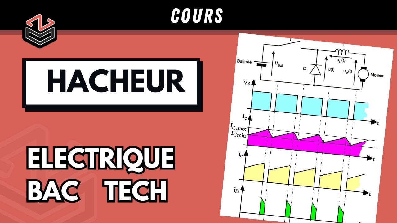 ÉLECTRIQUE ⚡ (Part 10) : Cours Hacheur - YouTube