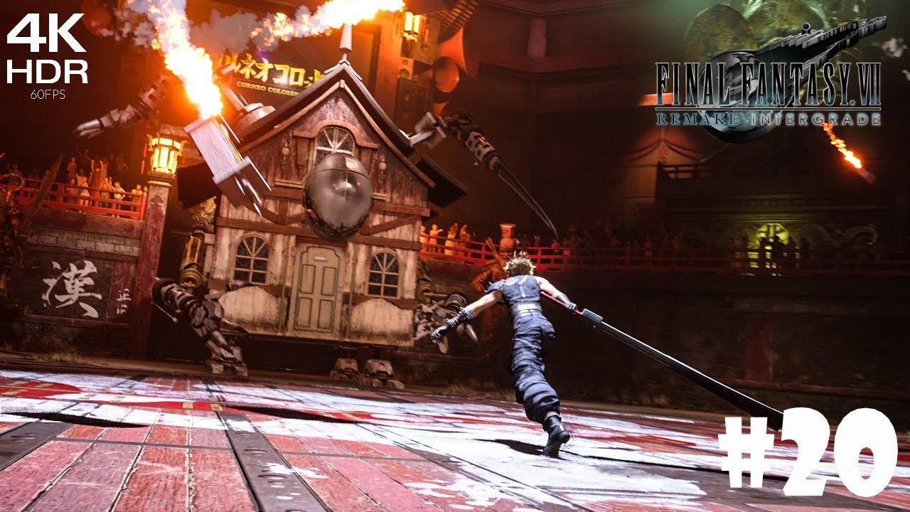 Final Fantasy 7 Remake Intergrade Walkthrough Part 20 "Hell House (Boss ...