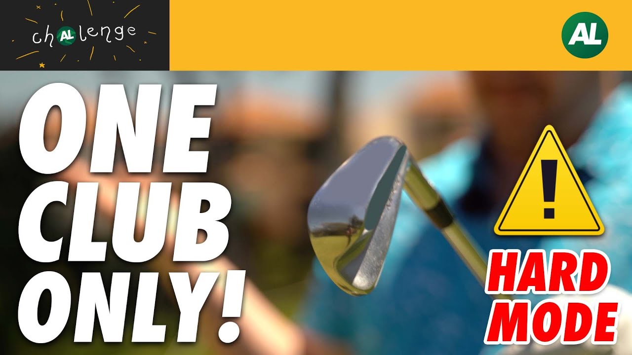 ⚠️ WARNING! The HARDEST One Club Golf Challenge - YouTube