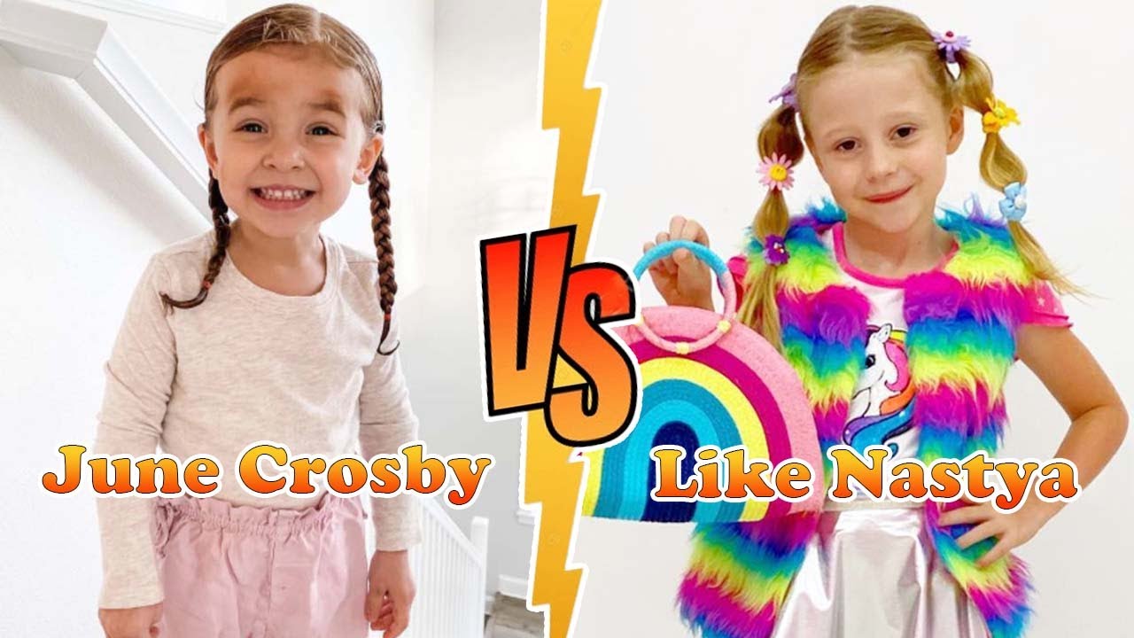 Like Nastya VS June Crosby (The Crosbys) Stunning Transformation ⭐ From ...