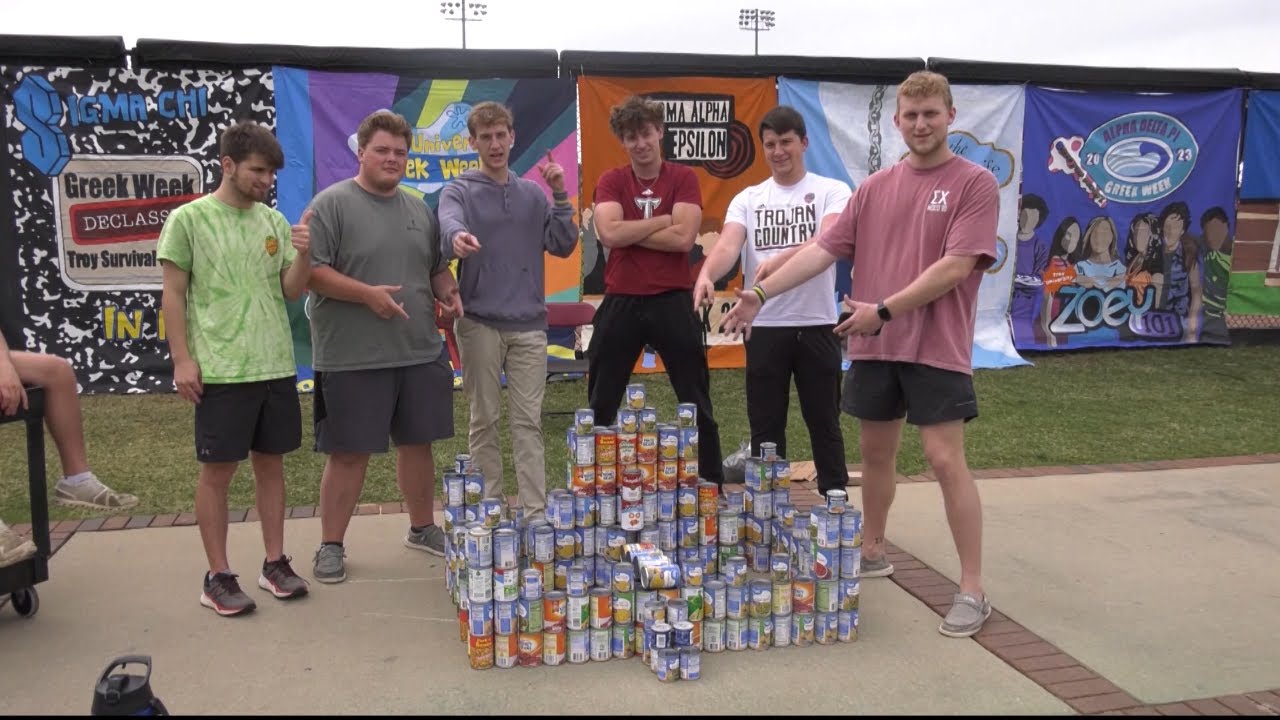 Can Castle Contest - TROY TrojanVision News - YouTube