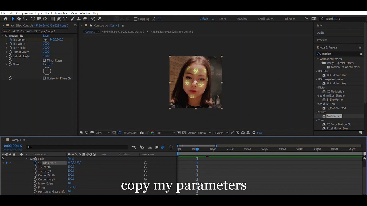 How to do "motion tile" transition - YouTube