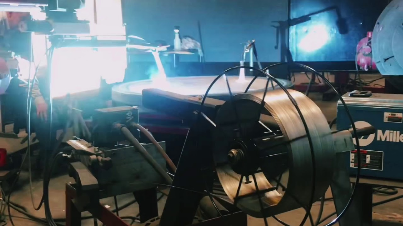 Automatic Welding Stellite #6 Overlay - YouTube