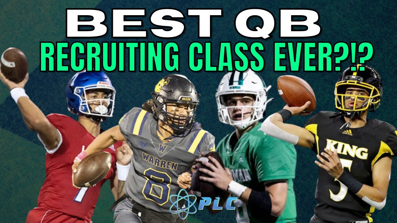 Best QB Recruiting Class Ever? The Top Quarterbacks In 2023 - YouTube