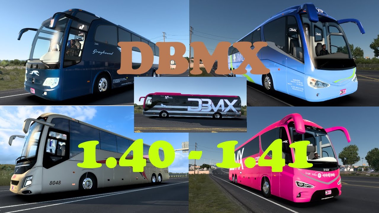 DBMX All Free Lite bus mod| Euro Truck Simulator 2 ETS2 American Truck ...