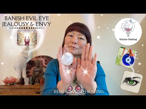 🪬🧿 Banish Evil Eye Jealousy & Envy 🧿🪬 | Reiki Energy & Sound Healing