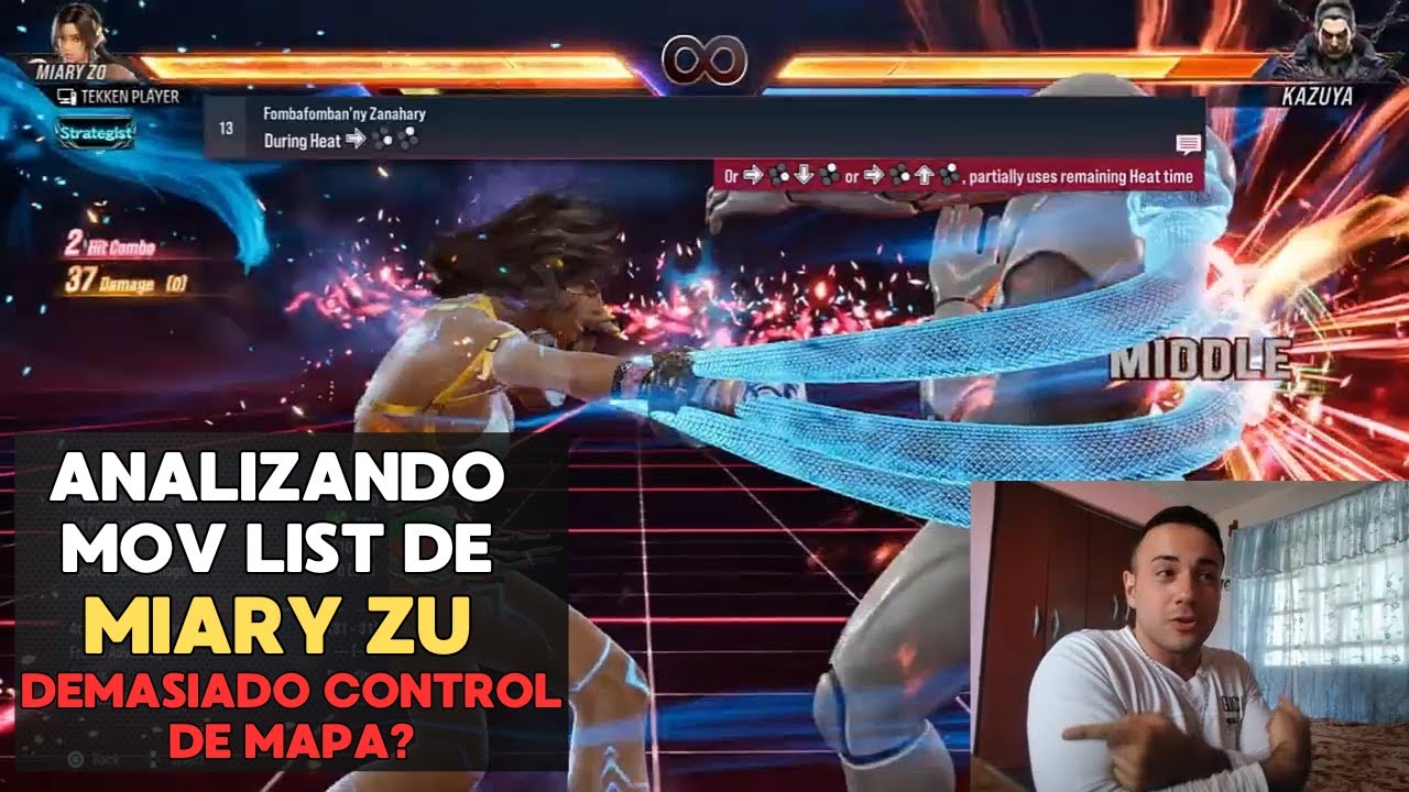 Analizando Miary Zo Mov List - Tekken 8 - YouTube