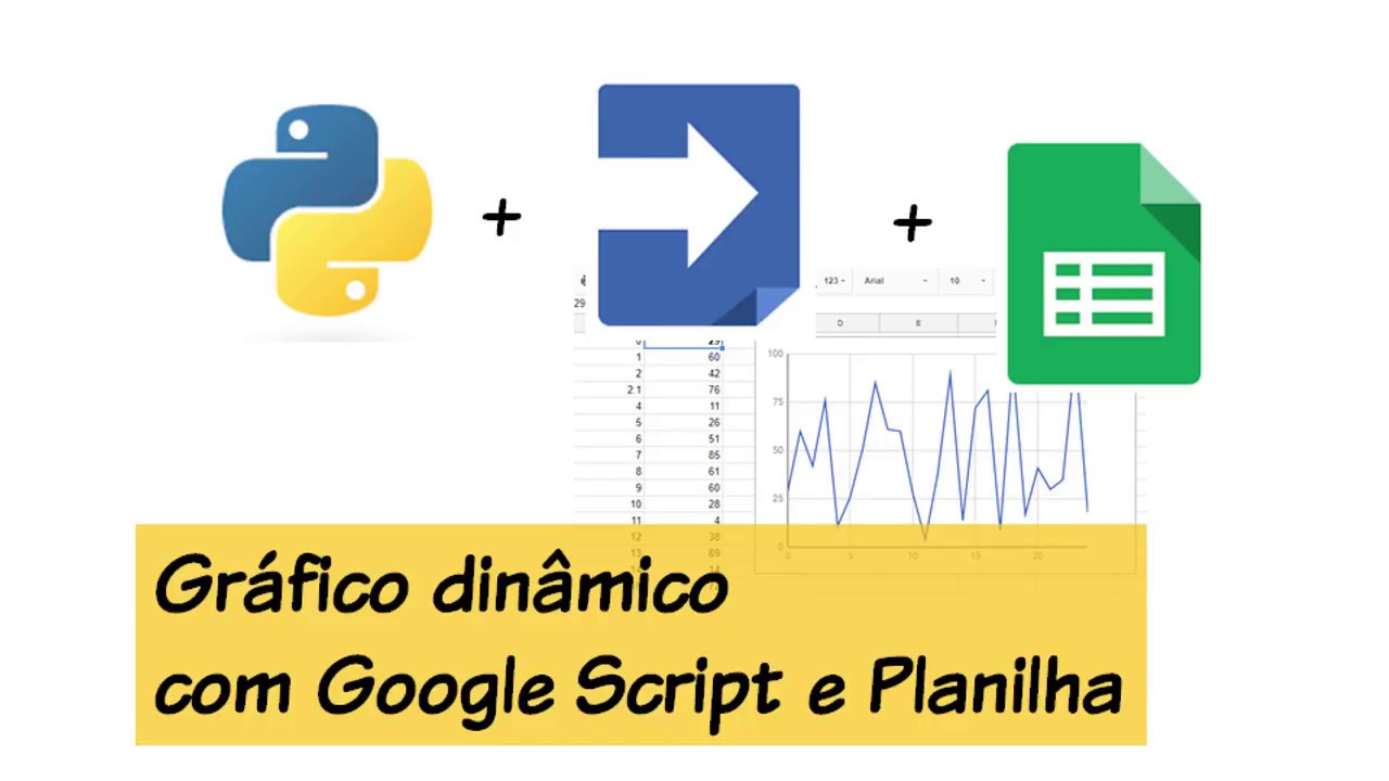 Gráfico dinâmico com Google Script e Planilha - YouTube