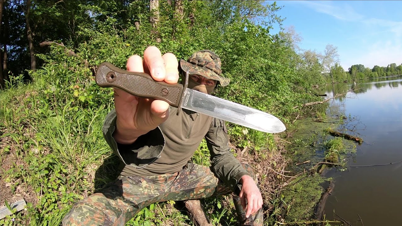 BUNDESWEHR KAMPFMESSER/FELDMESSER - DEUTSCHLAND/GERMAN ARMY from 1968 ...