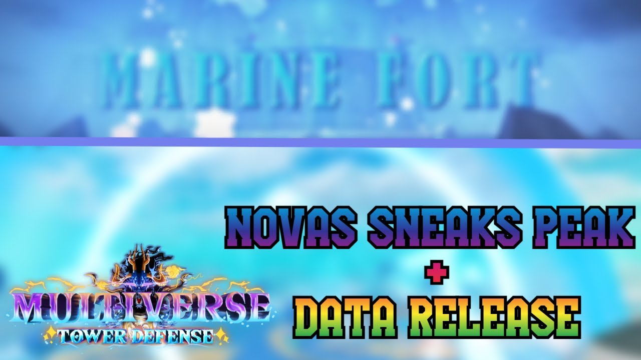 TRAILER + DATA REALESE MULTIVERSE TOWE DEFENSE ESTA INCRIVEL - YouTube