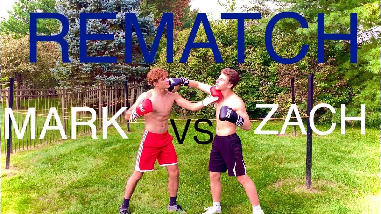 BOXING REMATCH - MARK VS ZACH (Promo Video) - YouTube