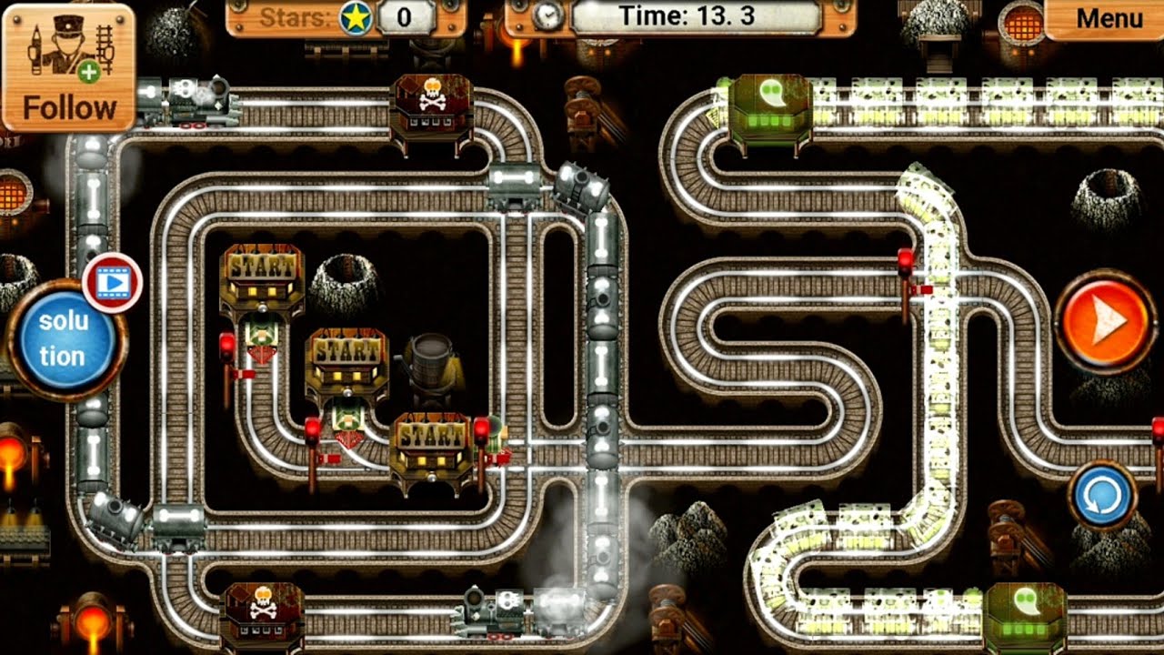 Tricky Train Maze - Classic Make Puzzle Game - Android Gameplay #1618 ...