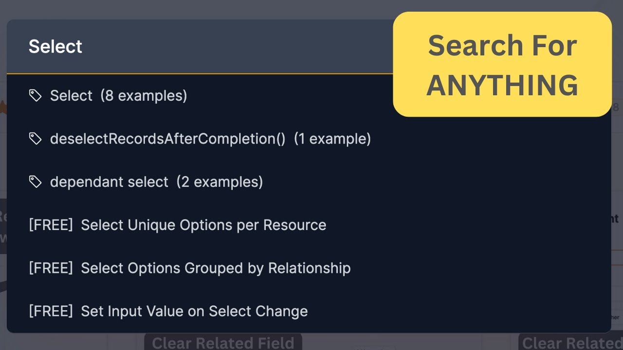 NEW on Filament Examples: Search by Tag or Query - YouTube