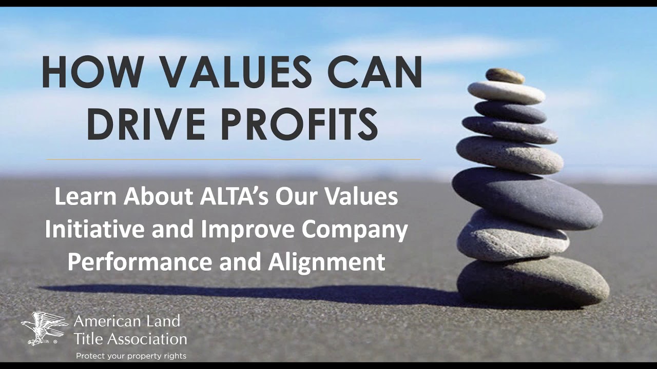 How Values Can Drive Profits - YouTube