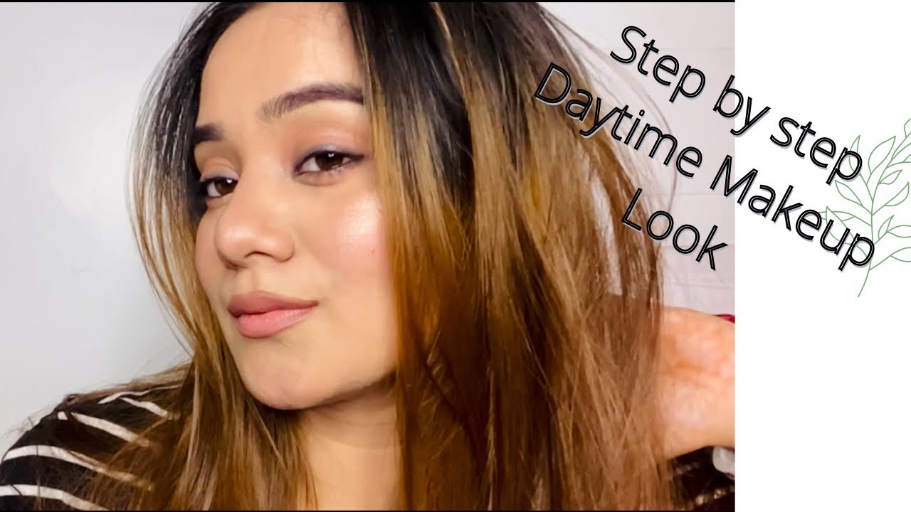 Step by step daytime makeup look | Drugstore makeup | Himani Mehta ...