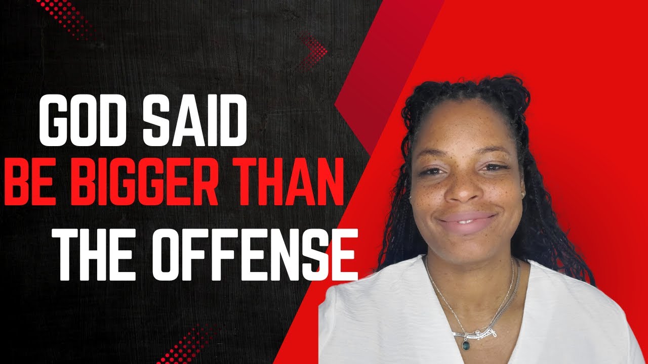 GOD SAID STOP GETTING OFFENDED| USE THESE 3 BIBLE VERSES - YouTube