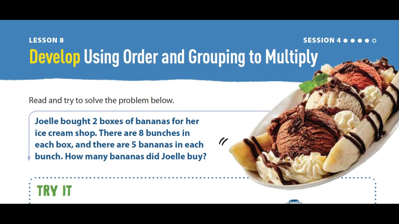 3rd Grade Math Lesson 8 Session 3 and 4 - YouTube