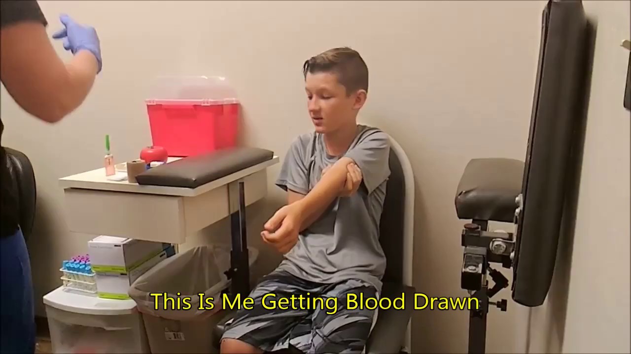 Getting my Blood Draw - YouTube