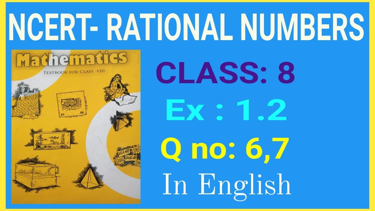 Rational Numbers Class 8 || Ncert 8th maths Rational Numbers || chapter ...
