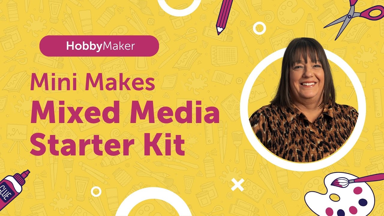 Mini Makes | Mixed Media Starter Kit - YouTube