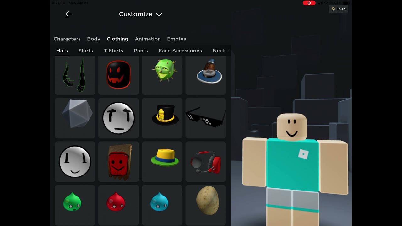 Making castlers avatar in roblox - YouTube
