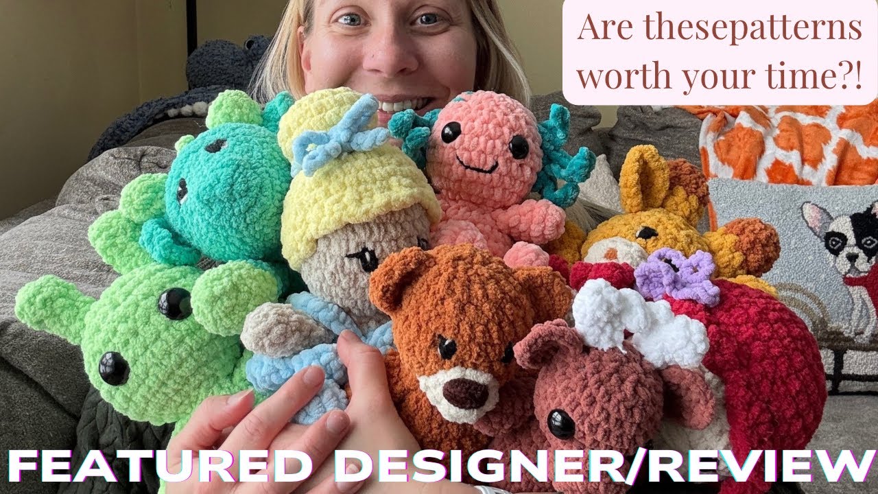 Featured Crochet Designer Month #1 The Friendly Red Fox Reviewing 8 ...